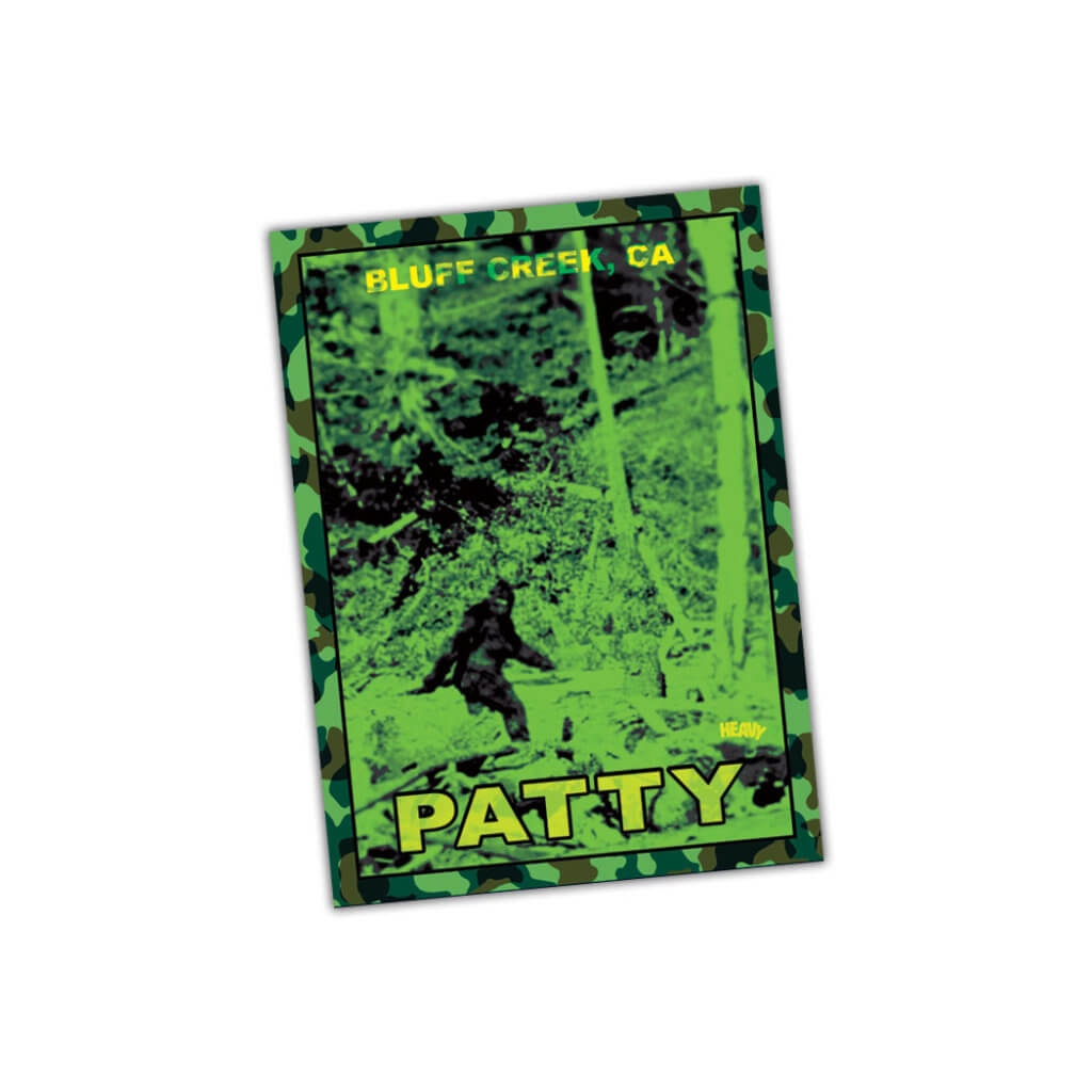 Bigfoot/Sasquatch Rookie Trading Card - Patty - Heavy Trading Cards #2